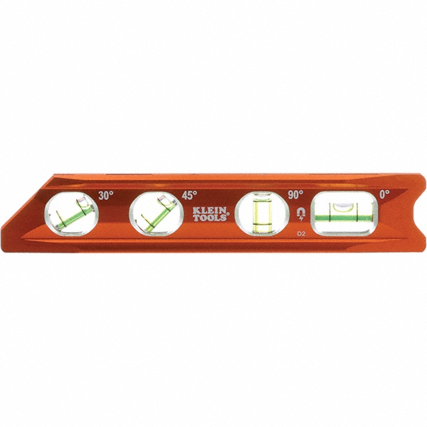 Klein Tools - Box Beam, I-Beam & Torpedo Levels; Level Type: Torpedo ...