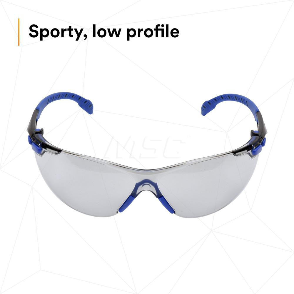 3M - Safety Glasses: Anti-Fog & Scratch-Resistant, Polycarbonate, Clear ...