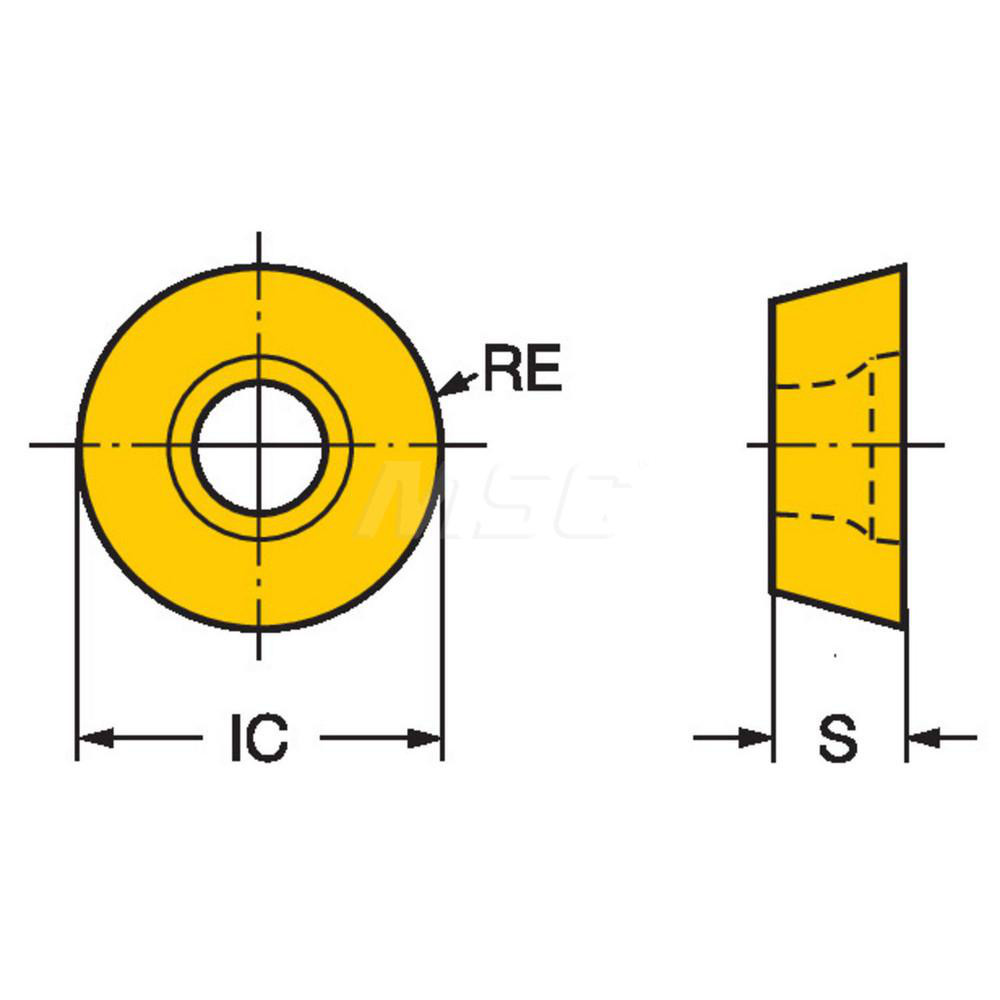 Sandvik Coromant - Milling Insert: ANSI R300-1340M-PM 4330, ISO R300 ...