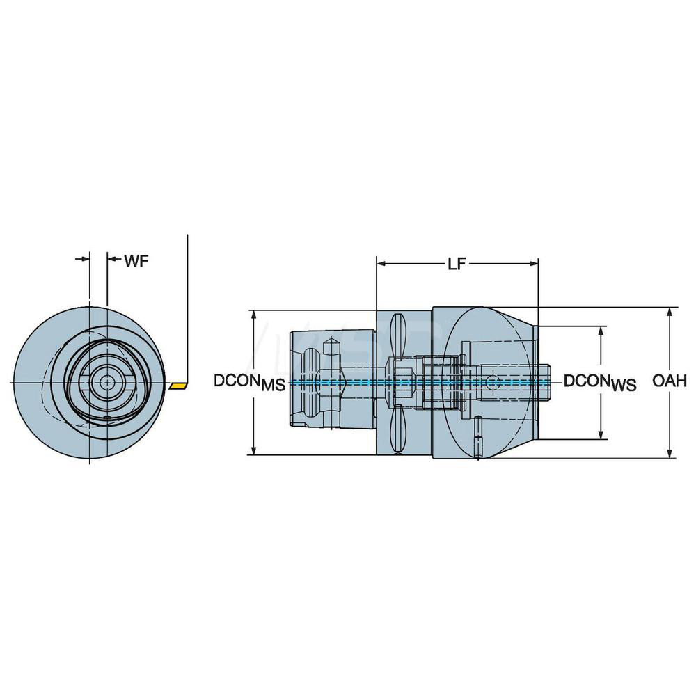 Sandvik Coromant - Capto to Capto Reducing Adapter | MSC Direct