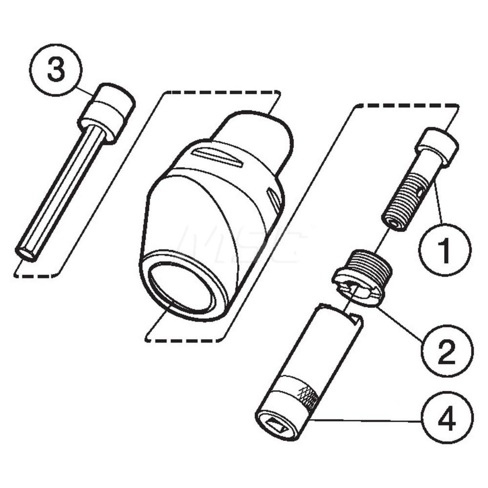 Sandvik Coromant - Capto to Capto Reducing Adapter | MSC Direct