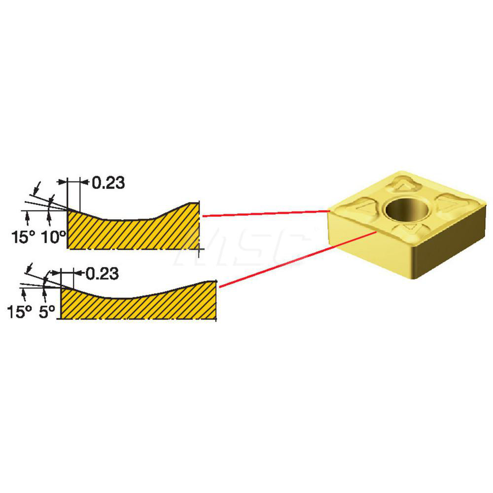 Sandvik Coromant - Turning Insert: CNMG432-XM GC30, Carbide | MSC Direct