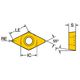 Sandvik Coromant - Turning Inserts; Insert Style: DCMT ; Insert Shape Code: D ; Clearance Code ...