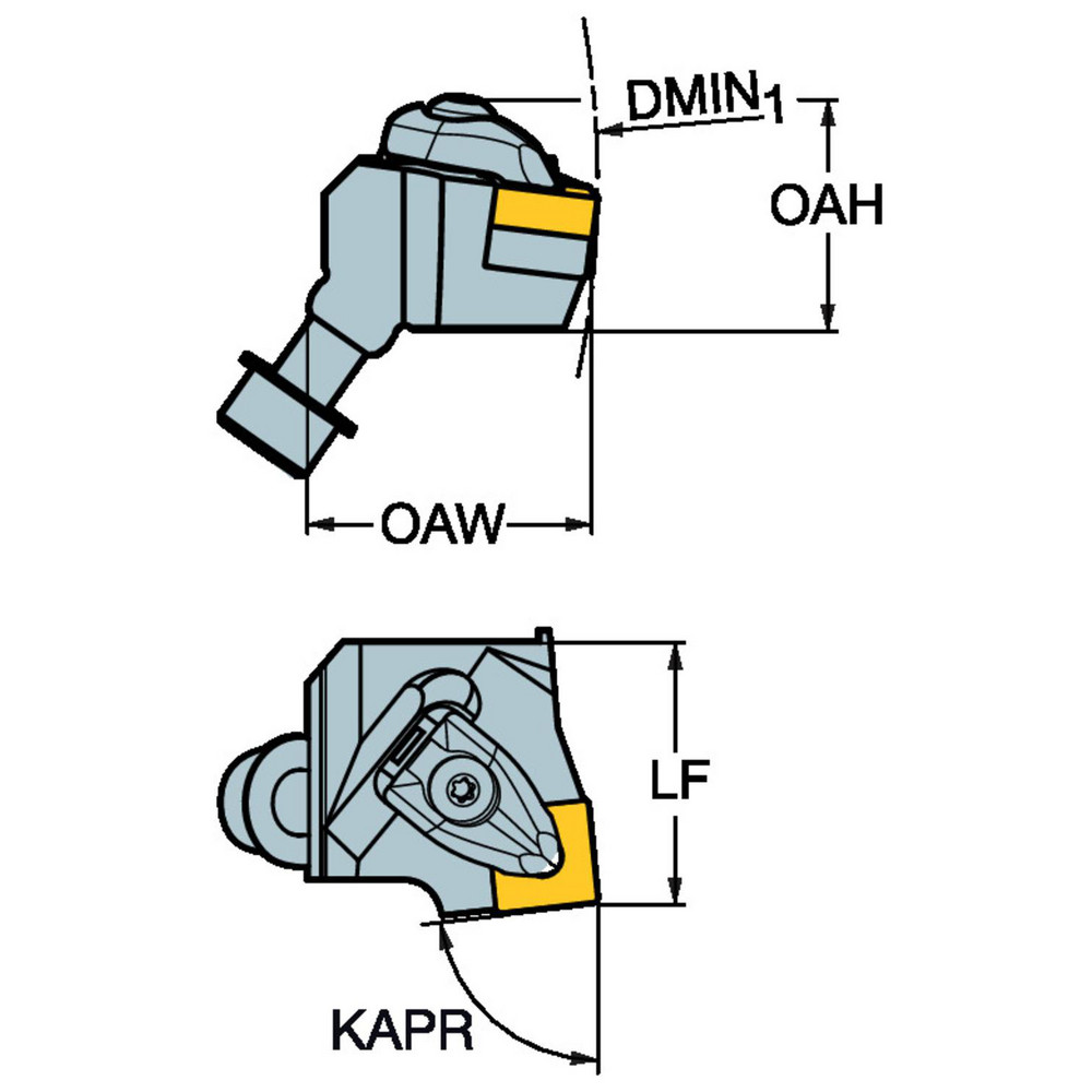 Sandvik Coromant - Indexable Boring Cartridge: Series CoroBore XL ...