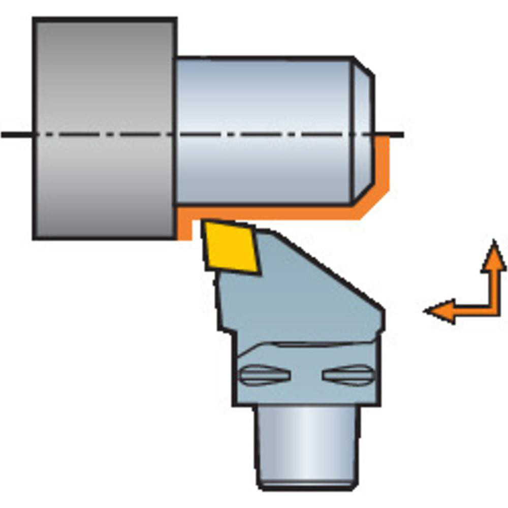 Sandvik Coromant - Modular Turning & Profiling Head: Size C6, 65 mm ...
