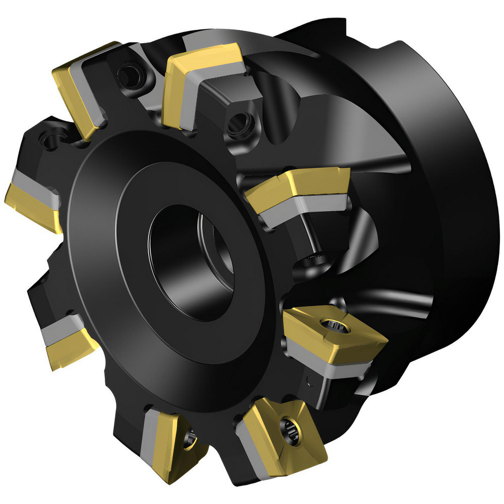 Sandvik Coromant - 80mm Cut Diam, 27mm Arbor Hole Diam, 10mm Max Depth ...