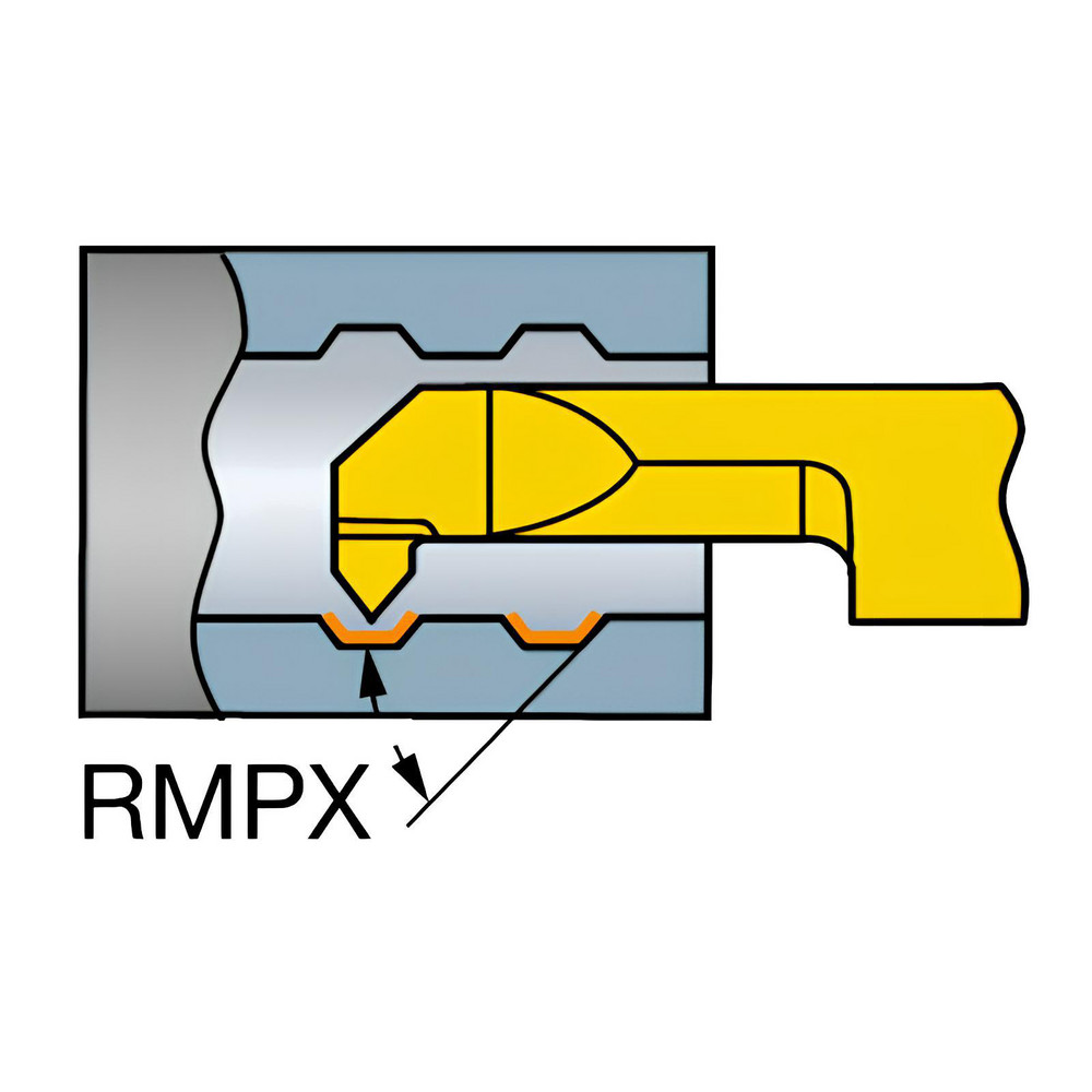 Sandvik Coromant - Grooving Tool: Interior, Left Hand, 6 mm Shank Dia ...