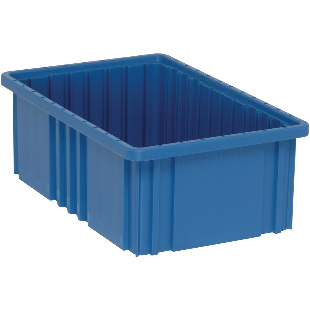 Quantum Storage - Polypropylene Dividable Storage Tote Bin: 10-7/8