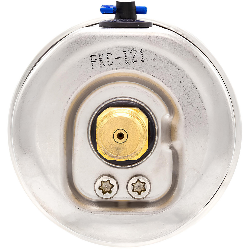 ESP Pro - Pressure Gauge: 2-1/2" Dial Dia, 0 to 15 psi, 1/4" NPT, Back Mount | MSC Direct