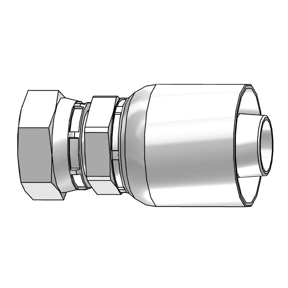 Parker Hydraulic Hose Female Swivel Fitting 1 ID 16 Mm 1 MSC Parker Hydraulic Hose Female Swivel Fitting 1 ID 16 Mm 1 MSC
