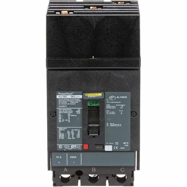 Square D - Circuit Breakers; Circuit Breaker Type: Molded Case Circuit ...