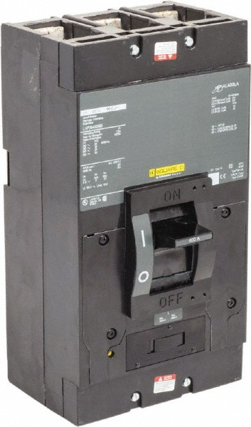 Square D - 400 Amp, 600 V, 3 Pole, Panel Mount Molded Case Circuit Breaker | MSC Direct