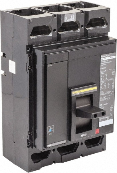 Square D - 400 Amp, 600 V, 3 Pole, Panel Mount Molded Case Circuit Breaker | MSC Direct