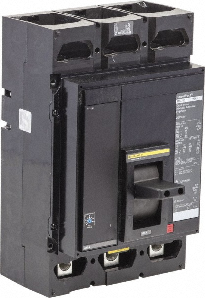 Square D - 400 Amp, 600 VAC, 3 Pole, Unit Mount Molded Case Circuit Breaker | MSC Direct