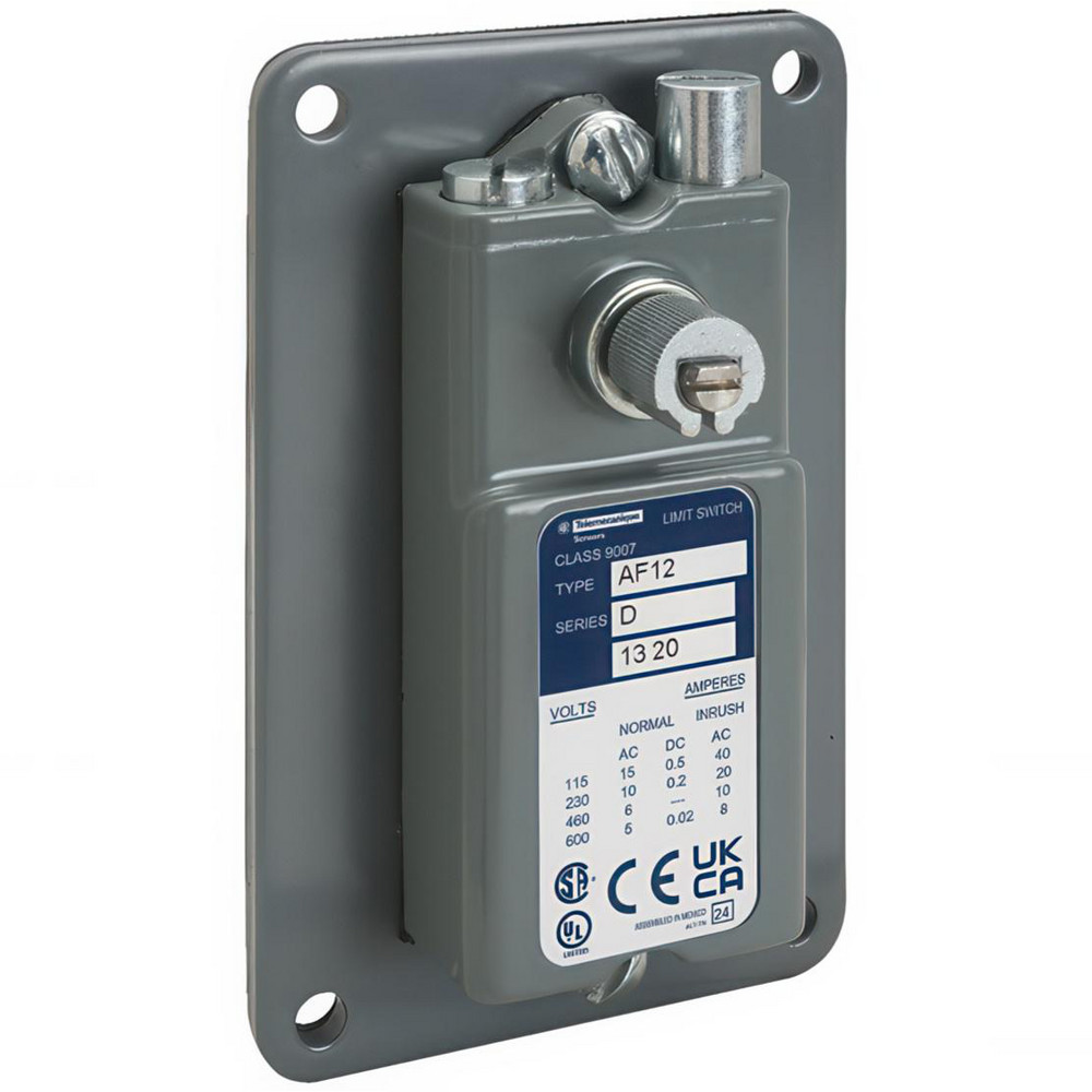 Square D - General Purpose Limit Switch: SPDT, NC, Rotary Head, Side ...