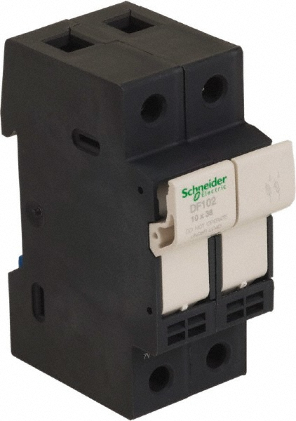 Schneider Electric - 2 Pole, 600 Volt, 32 Amp, DIN Rail Mount Fuse ...