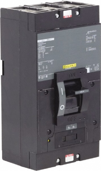 Square D - 400 Amp, 600 VAC, 3 Pole, Molded Case Circuit Breaker | MSC Direct