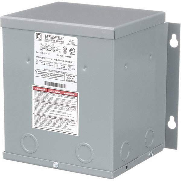 Square D - General Purpose Transformers: Power Rating (kVA): 5.0000 ...