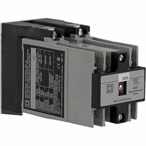 Square D - Electromechanical Screw Clamp General Purpose Relay | MSC Direct