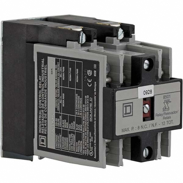 Square D - 4NO, 600 VAC Control Relay | MSC Direct