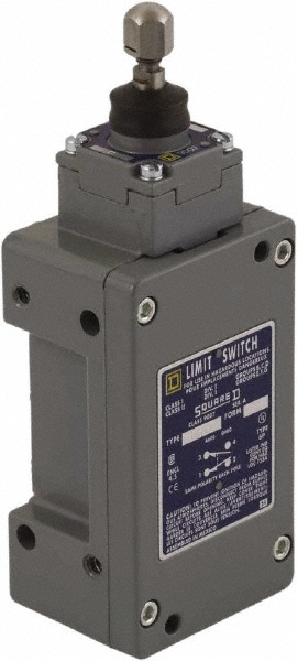 Square D - General Purpose Limit Switch: DPDT, 2NC/2NO, Plunger, Top ...