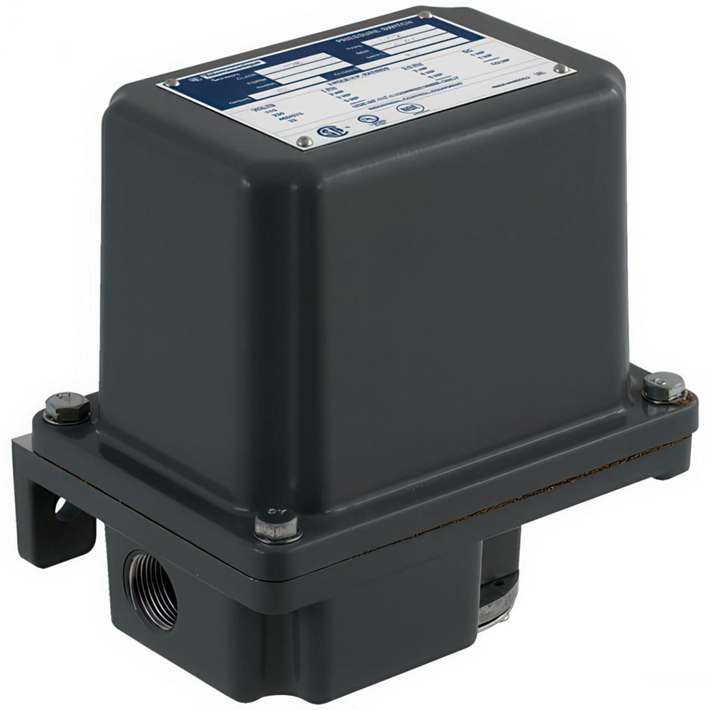 Square D - 4 NEMA Rated, DPST, 40 to 60 psi, Electromechanical, Snap ...