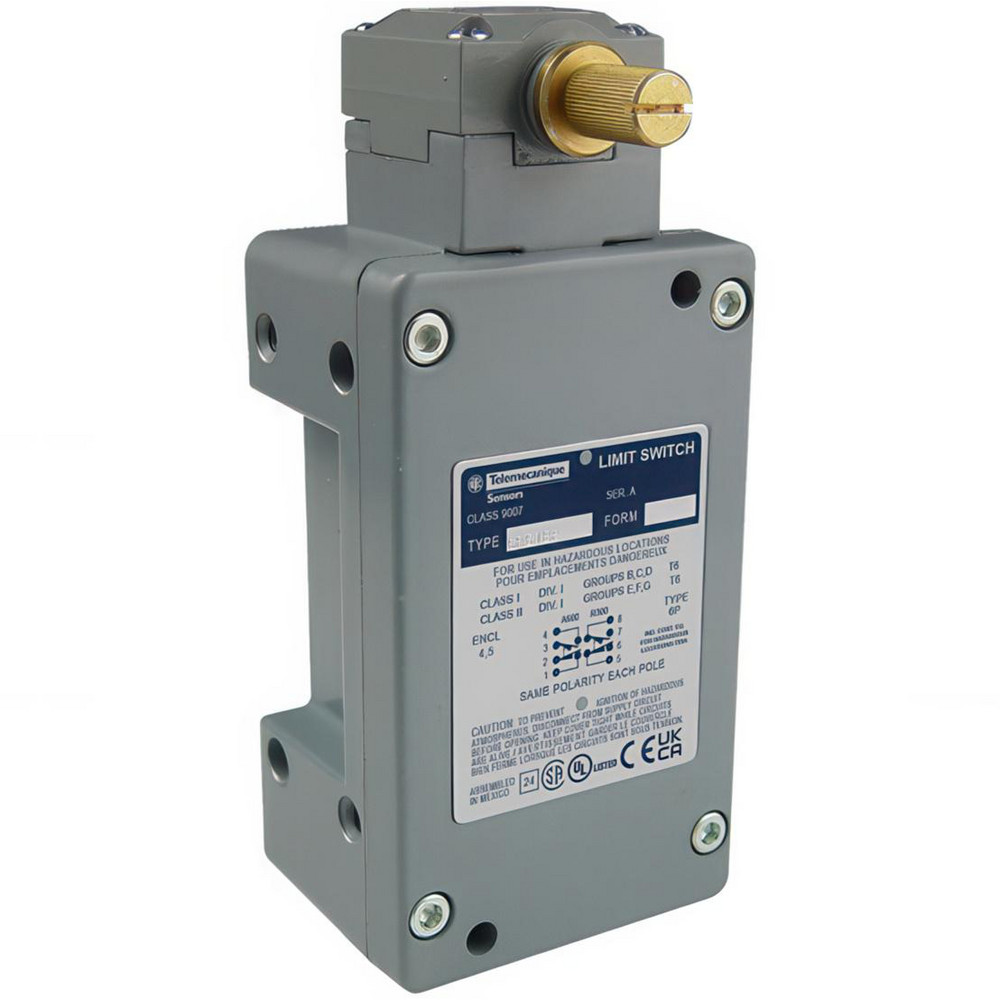 Square D - General Purpose Limit Switch: DPDT, 2NC/2NO, Rotary Head ...