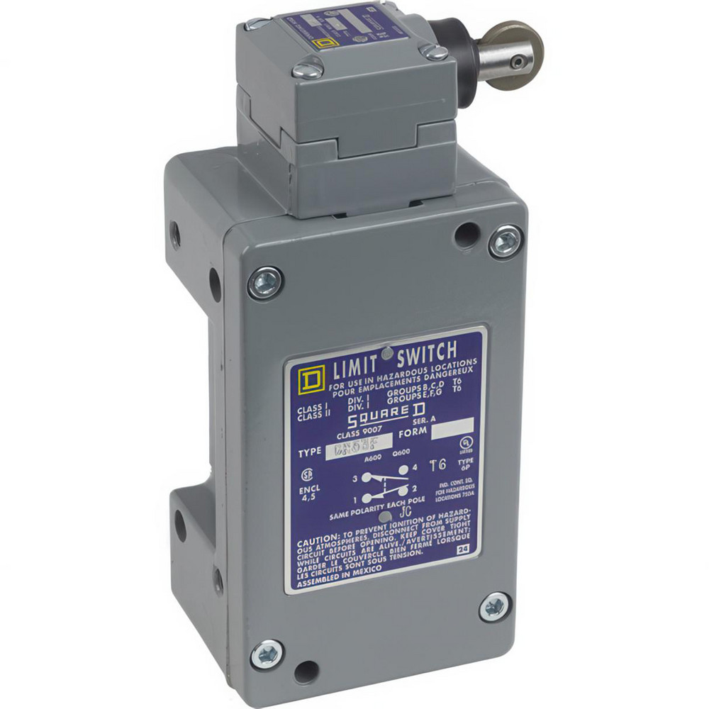 Square D - General Purpose Limit Switch: SPDT, NC, Roller Plunger, Top ...