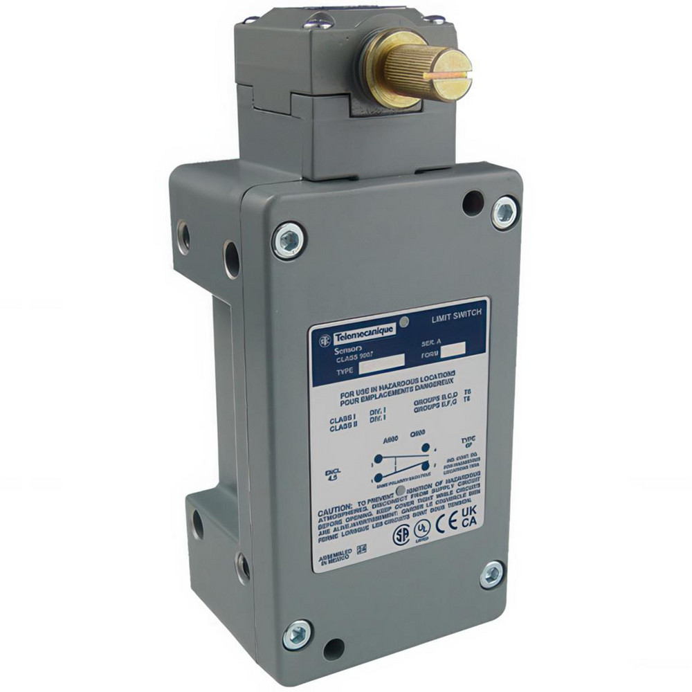 Square D - General Purpose Limit Switch: SPDT, NC, Rotary Head, Side ...