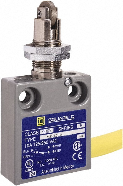 Square D - General Purpose Limit Switch: SPDT, NC, Roller Plunger, Side ...