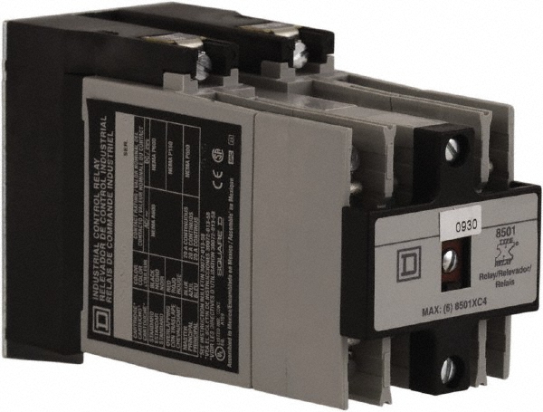 Square D - Electromechanical Screw Clamp General Purpose Relay | MSC Direct