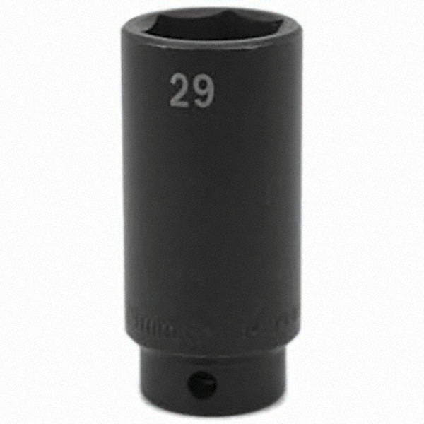 SK - Impact Socket: 1/2" Drive, 29 mm Socket, Hex Drive | MSC Direct