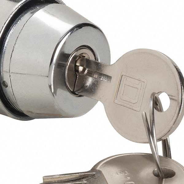 Schneider Electric - 30mm Mount Hole, 3 Position, Key Operated ...