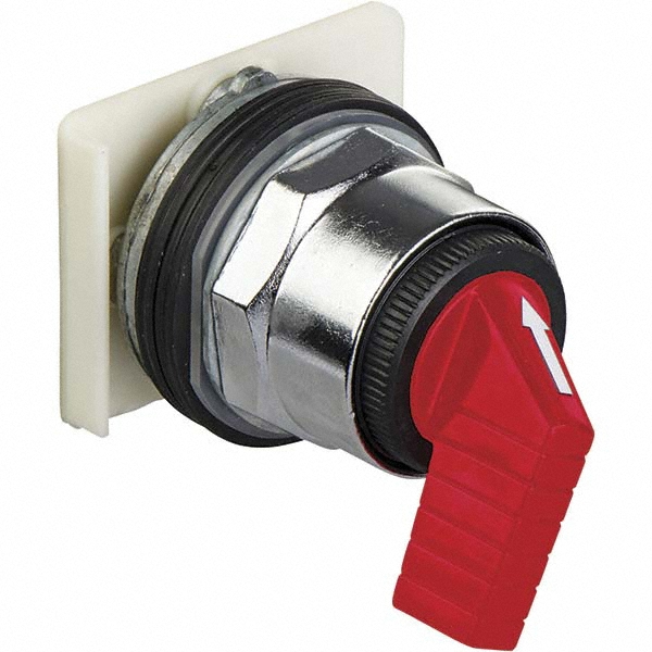 Schneider Electric - 31mm, Red, Selector Switch Operator - 49880313 ...