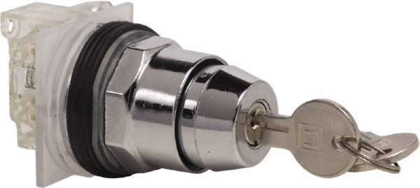 Schneider Electric - Selector Switch: 3 Positions, Momentary (MO), 600V ...