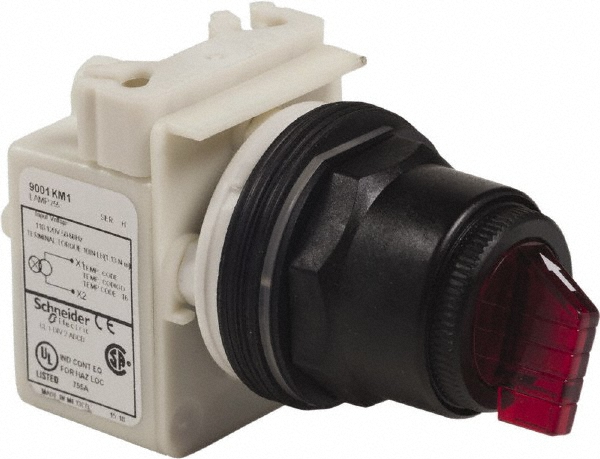 Schneider Electric - Selector Switch Only: 3 Positions, Momentary (MO ...