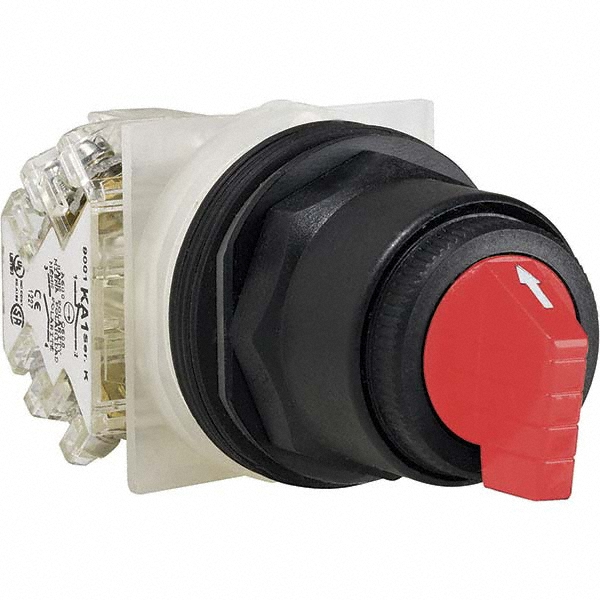 Schneider Electric - Selector Switch: 3 Positions, Maintained (MA ...