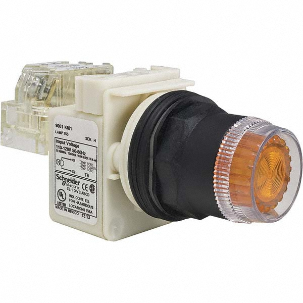 Schneider Electric - Push-Button Switch: 30 mm Mounting Hole Dia ...