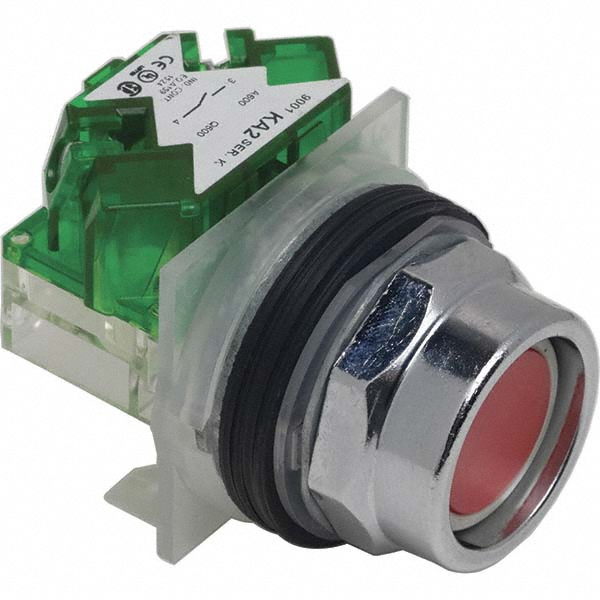 Schneider Electric - Push-Button Switch: 30 mm Mounting Hole Dia ...
