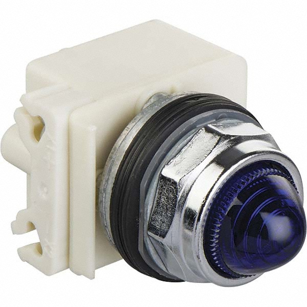 Schneider Electric - 24 V Blue Lens Incandescent Pilot Light | MSC Direct