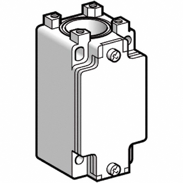 Telemecanique Sensors - 3.7 Inch Long, Metal Body, Limit Switch Body ...
