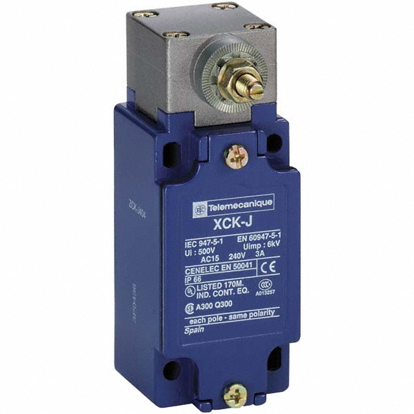 Telemecanique Sensors - 3.7 Inch Long, Metal Body, Limit Switch Body ...