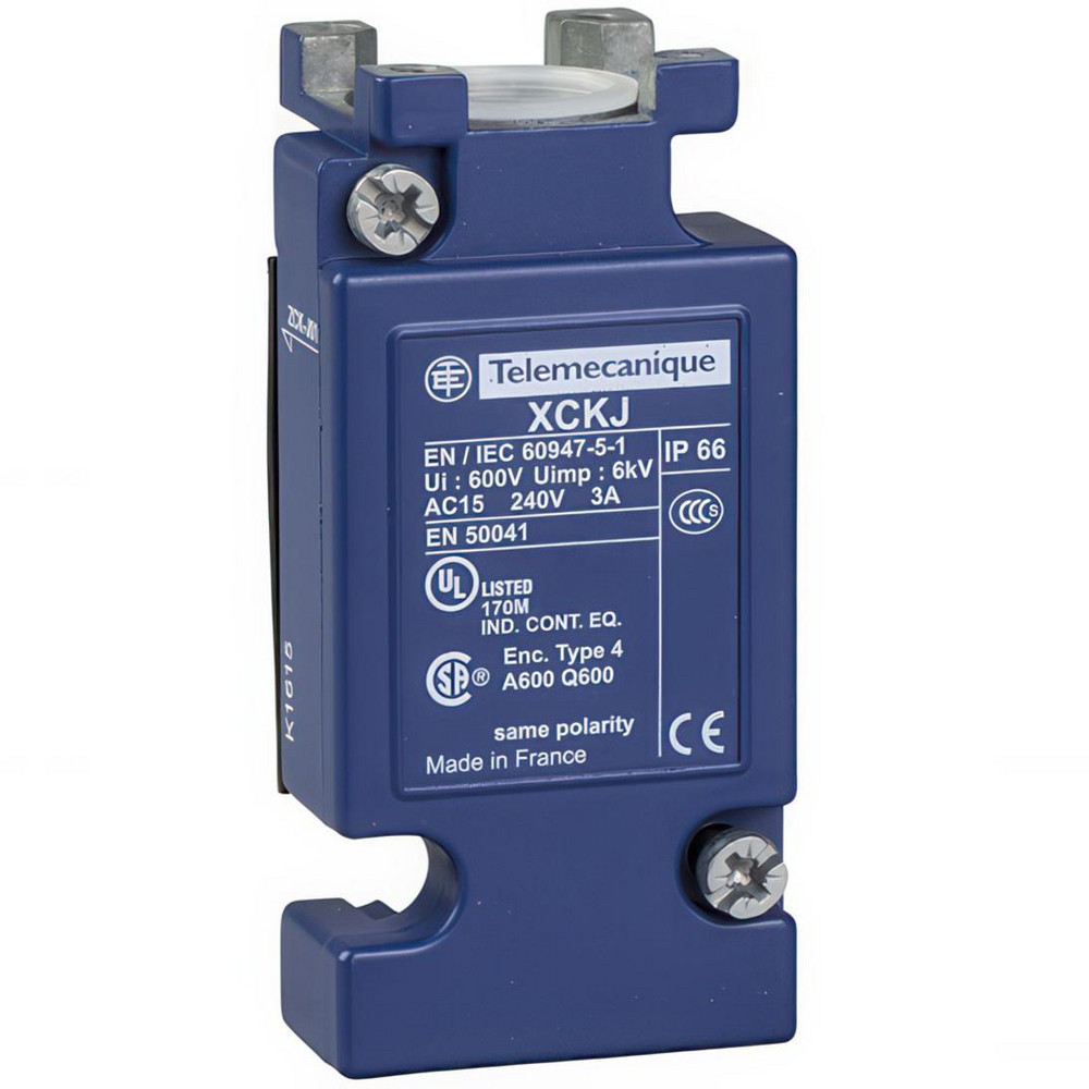 Telemecanique Sensors - 3.7 Inch Long, Metal Body, Limit Switch Body ...