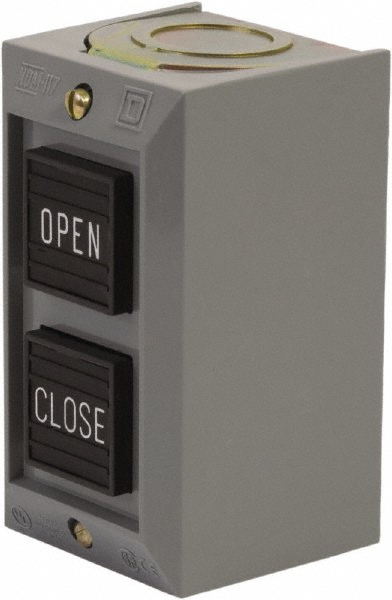 Schneider Electric - Push-Button Control Station: Momentary, 2NO, Close ...