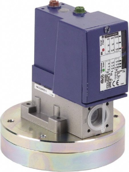 Telemecanique Sensors - 4 NEMA Rated, DPST, SPDT, 5.075 psi, Air ...