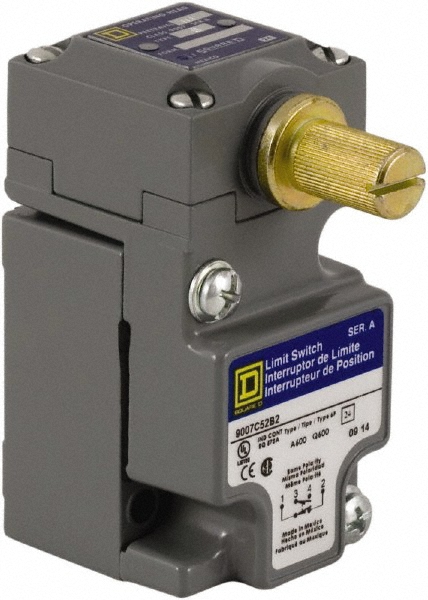 Square D - General Purpose Limit Switch: SPDT, NC, Roller Lever, Side ...