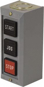 Schneider Electric - Push-Button Control Station: Momentary, 2NO/3NC, Jog & Start | MSC Direct