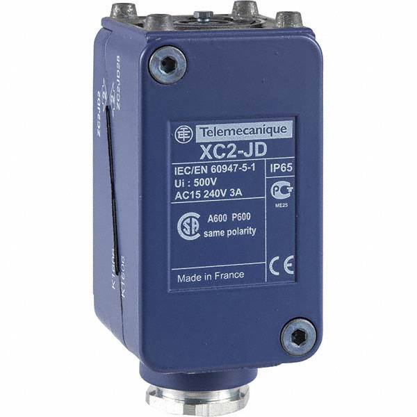 Telemecanique Sensors - 3.7 Inch Long, Metal Body, Limit Switch Body ...