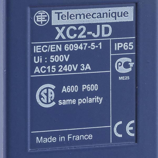 Telemecanique Sensors - 3.7 Inch Long, Metal Body, Limit Switch Body ...