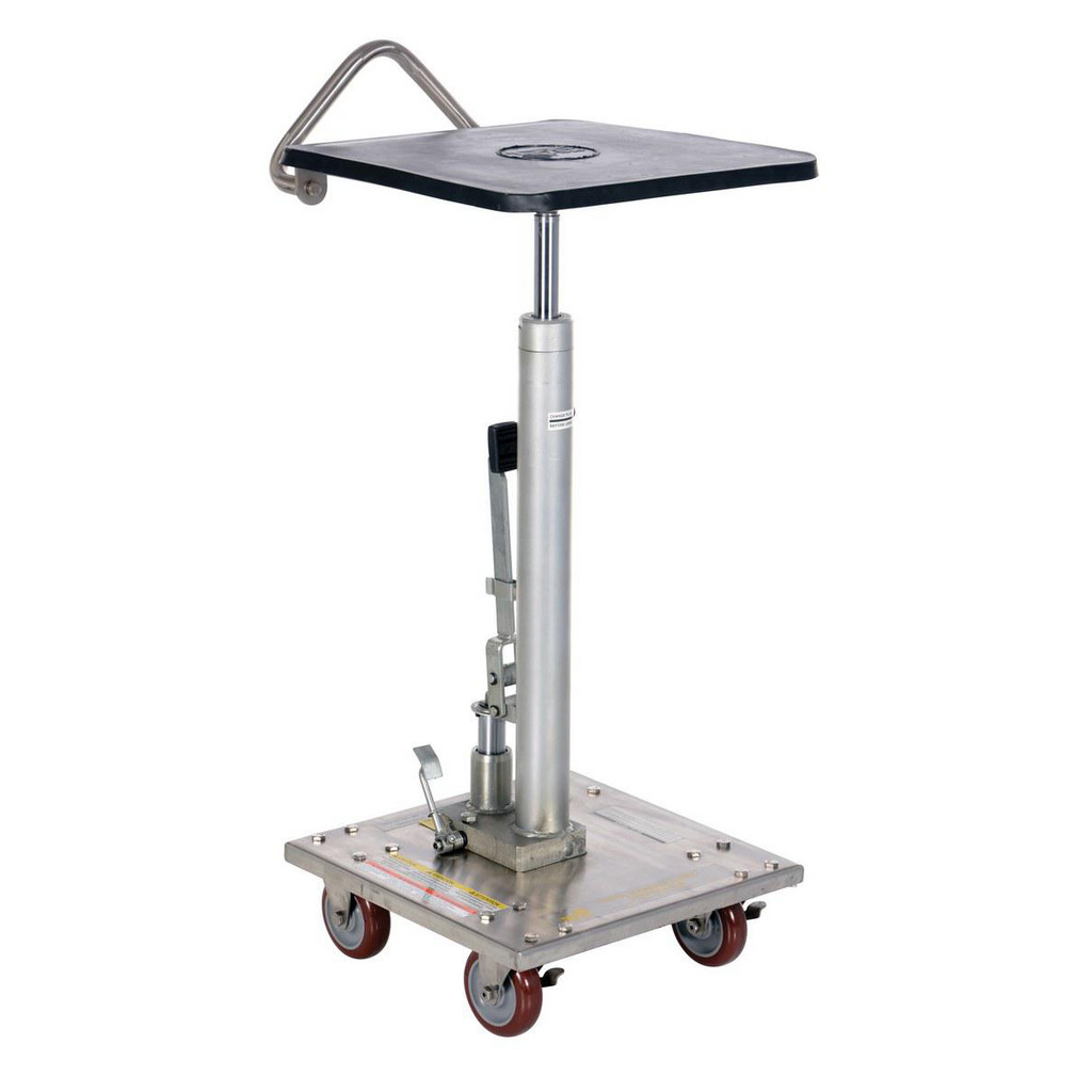 Vestil - Mobile Air Lift Table: 200 lb Capacity, 31" Lift Height, 16 x ...